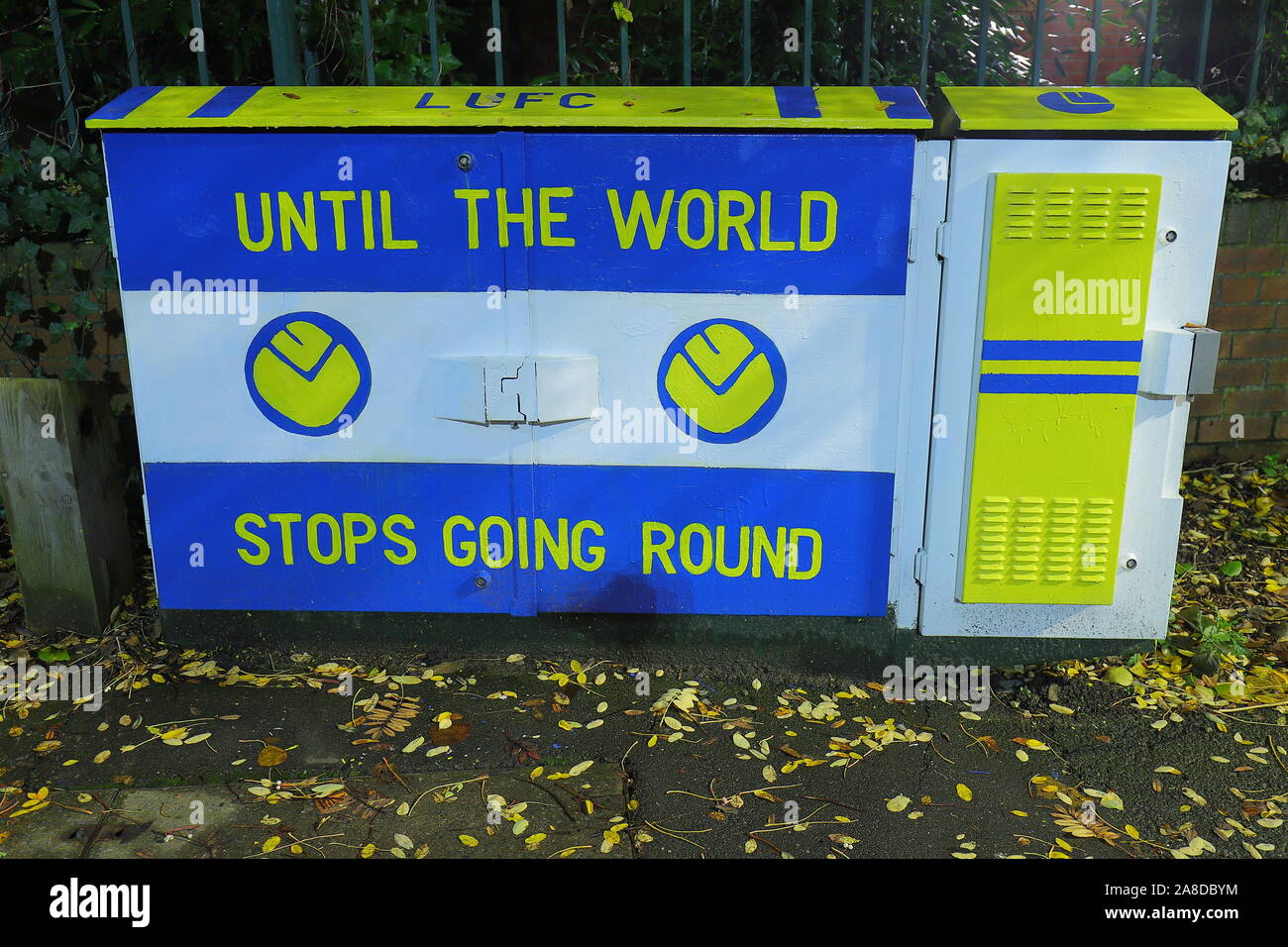 A telecommunications box in Leeds has been painted by an artist to mark ...