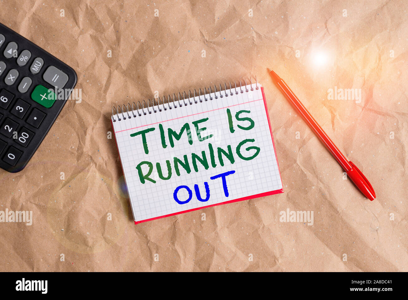 Word writing text Time Is Running Out. Business photo showcasing ...