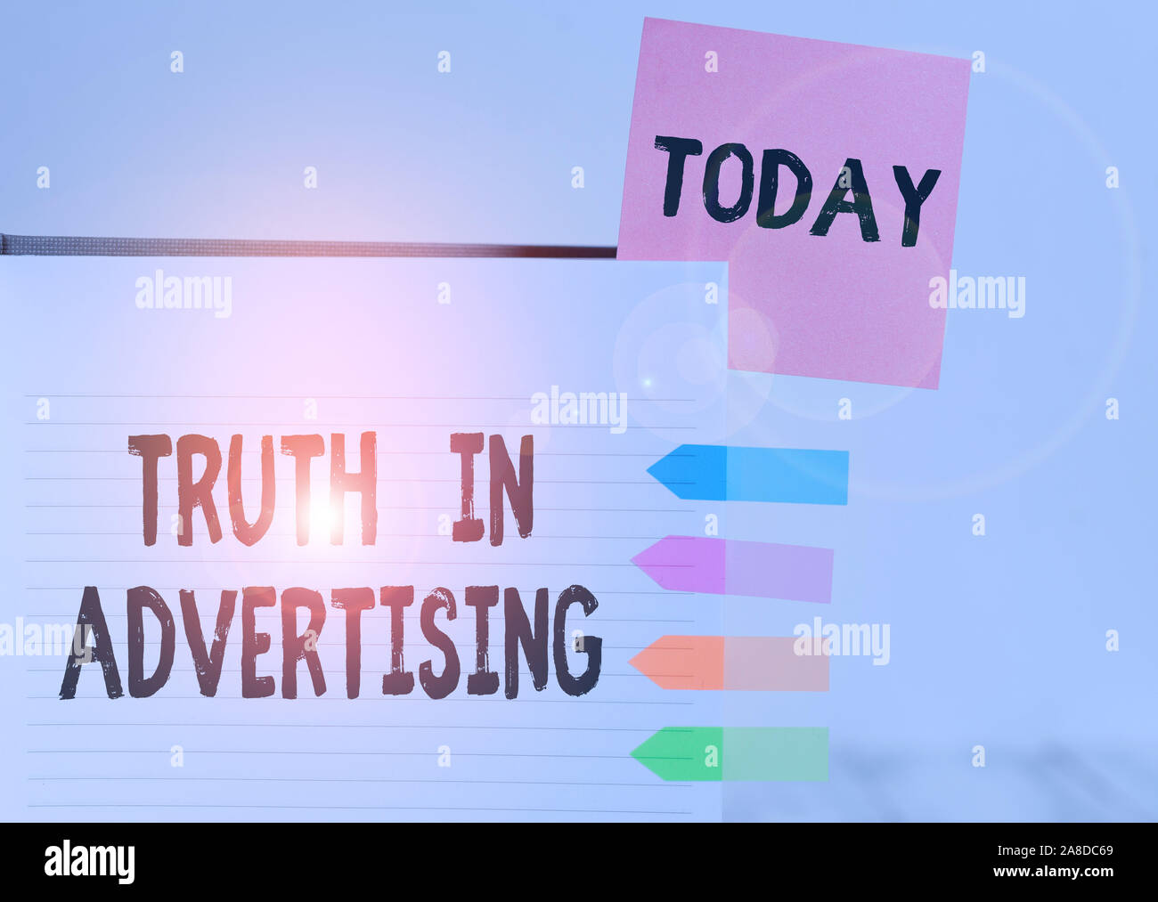 Word writing text Truth In Advertising. Business photo showcasing ...