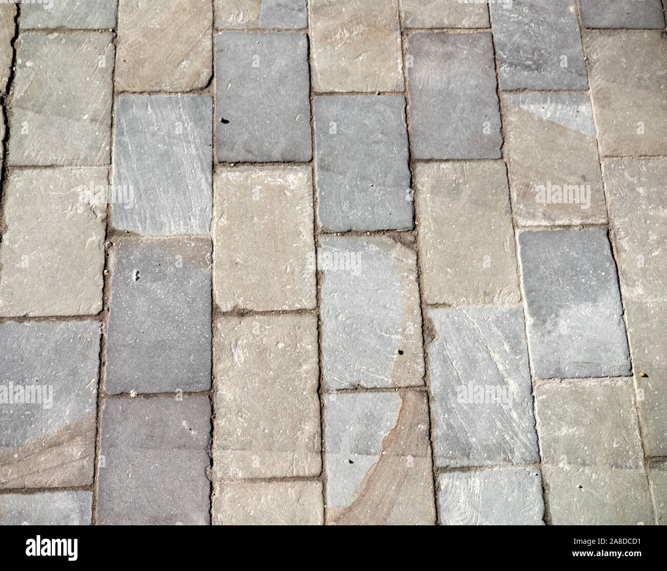City road tiles background. Close up Stock Photo - Alamy