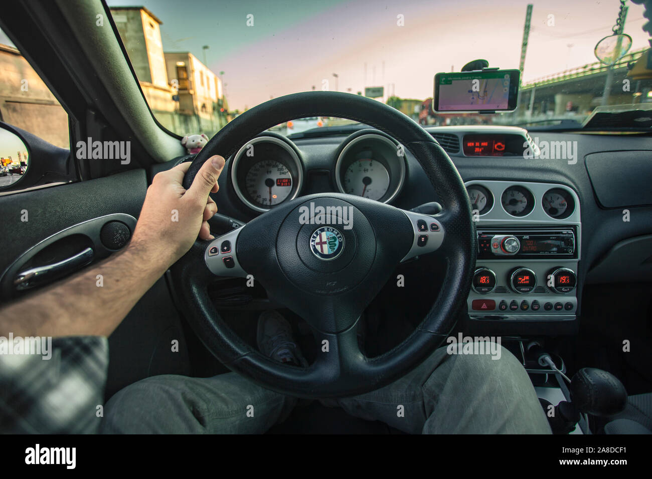Drive the car Stock Photo - Alamy