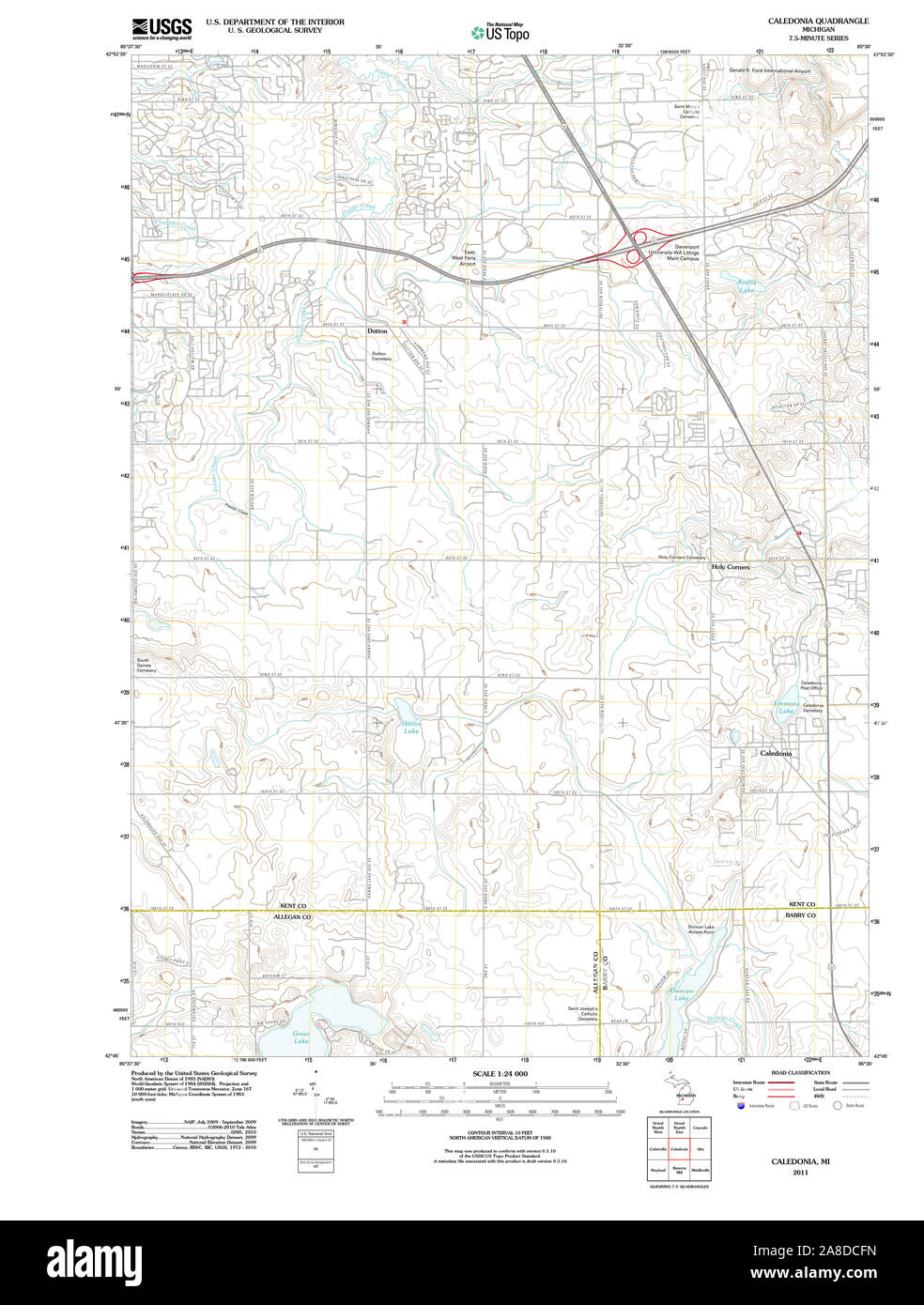Map of caledonia Cut Out Stock Images & Pictures - Alamy