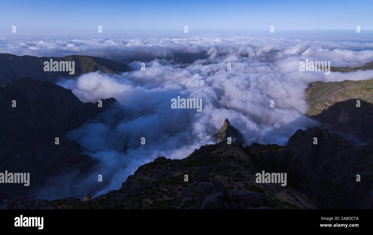 Clouds and sky over Madeira, Portugal Stock Photo - Alamy