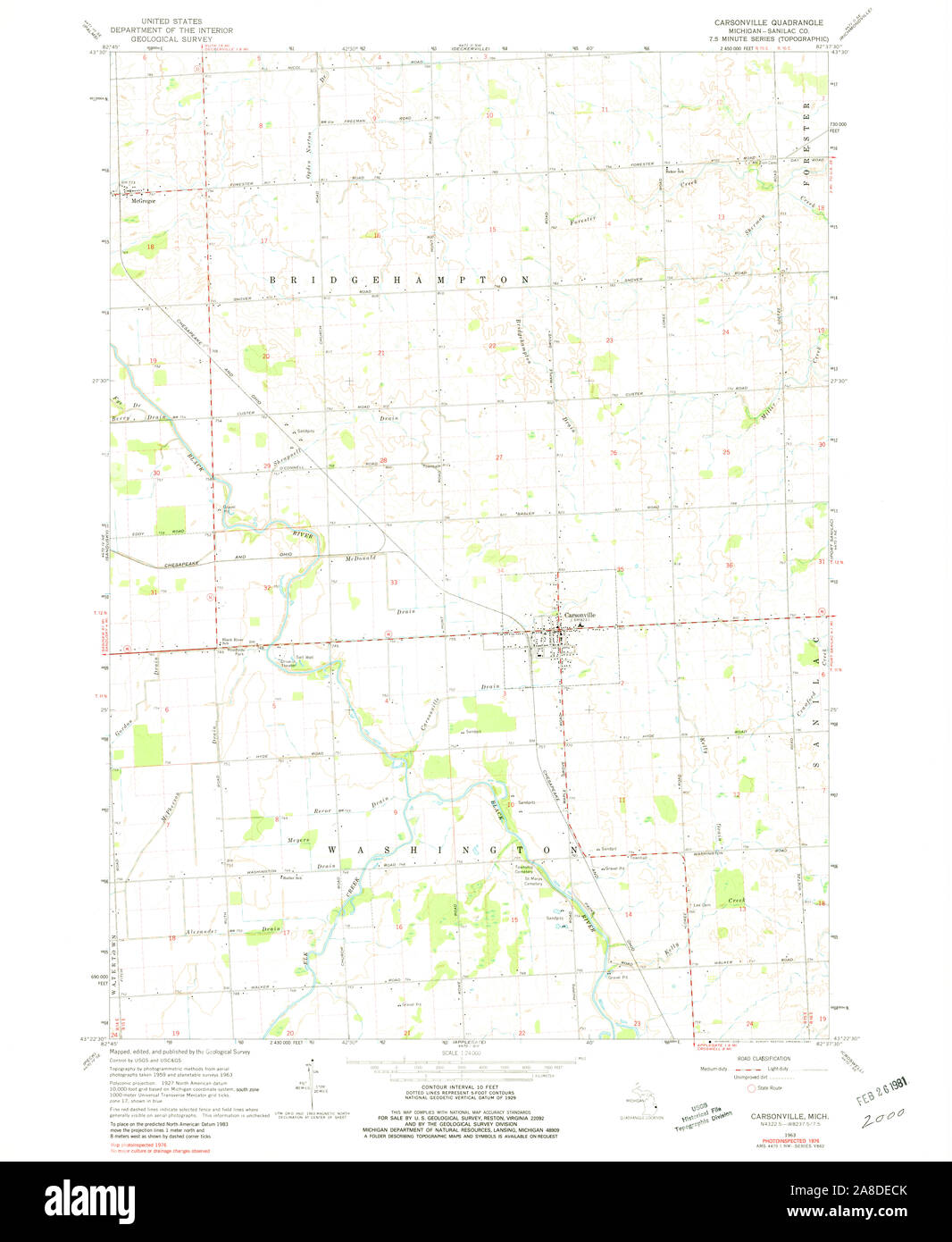 Carsonville Cut Out Stock Images & Pictures - Alamy