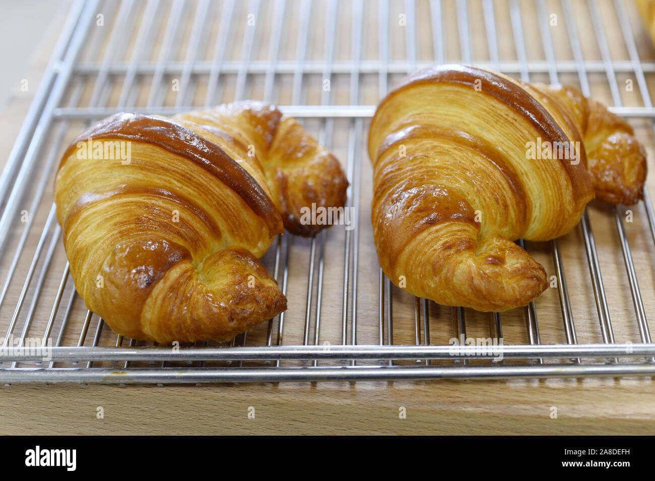 The "real" french croissant Stock Photo - Alamy