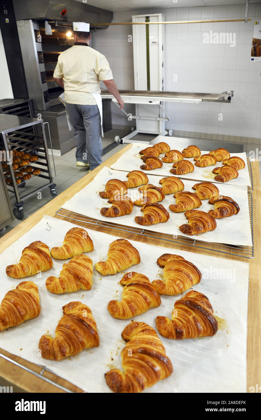 The "real" french croissant Stock Photo - Alamy