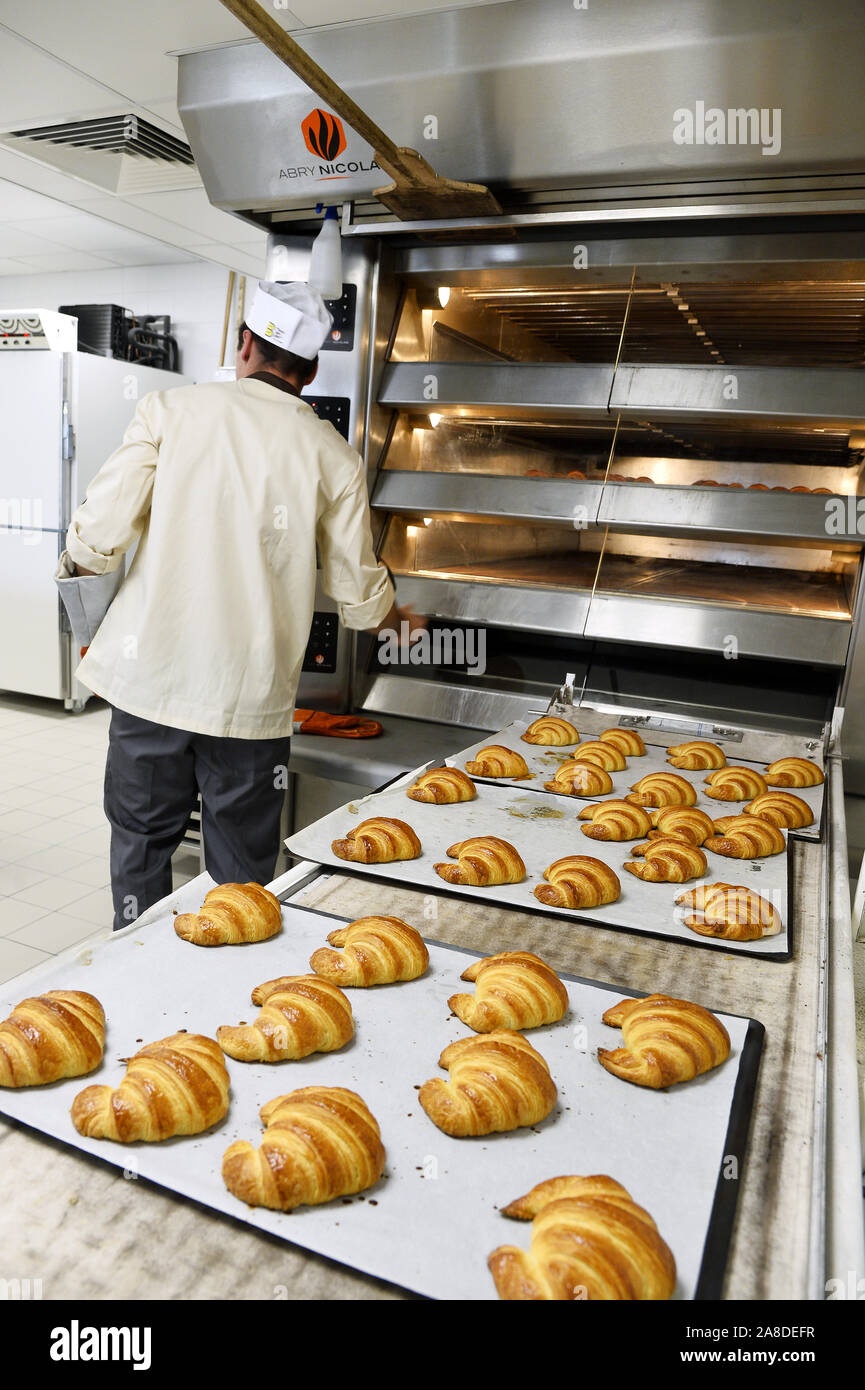 The "real" french croissant Stock Photo - Alamy