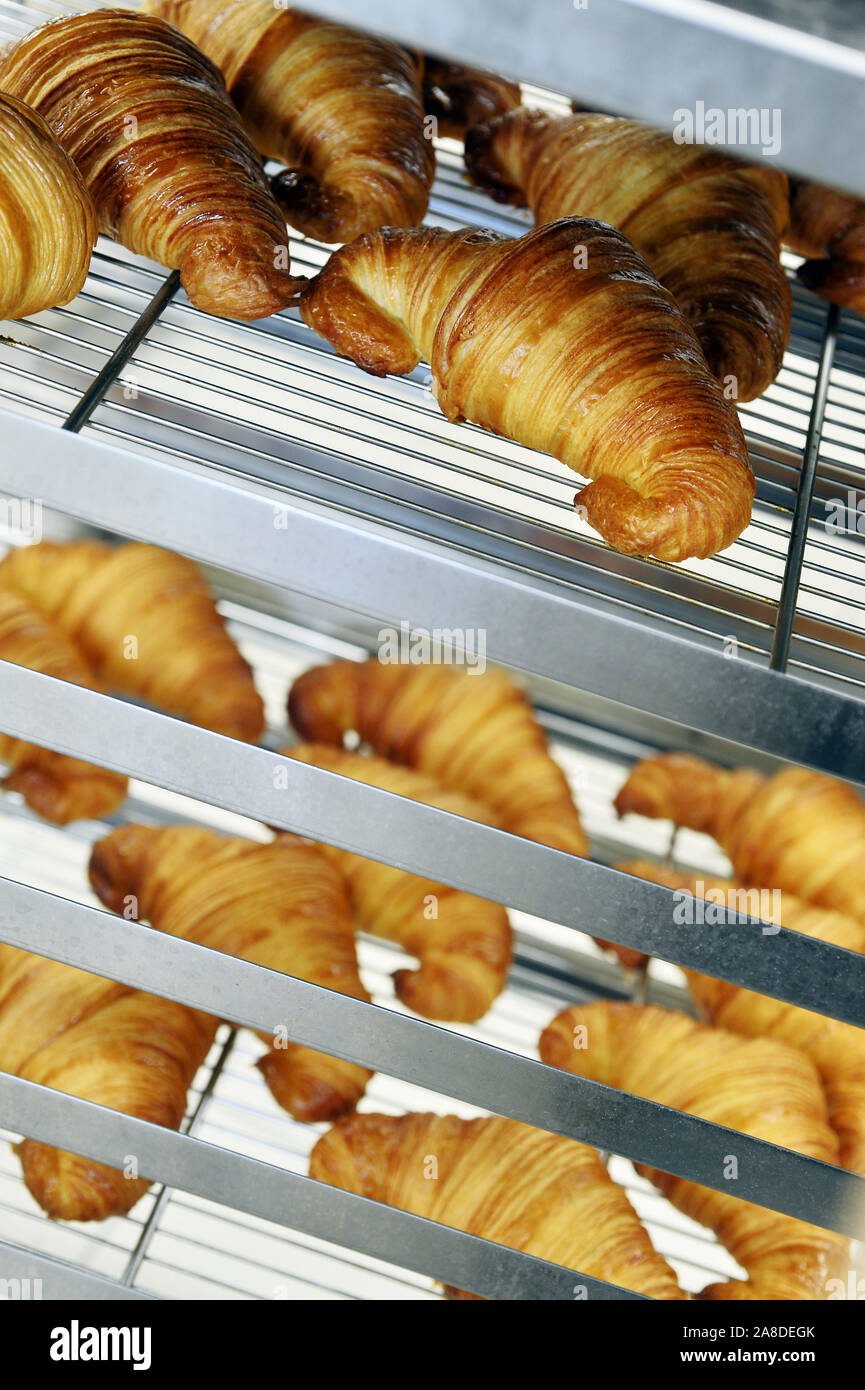 The "real" french croissant Stock Photo - Alamy
