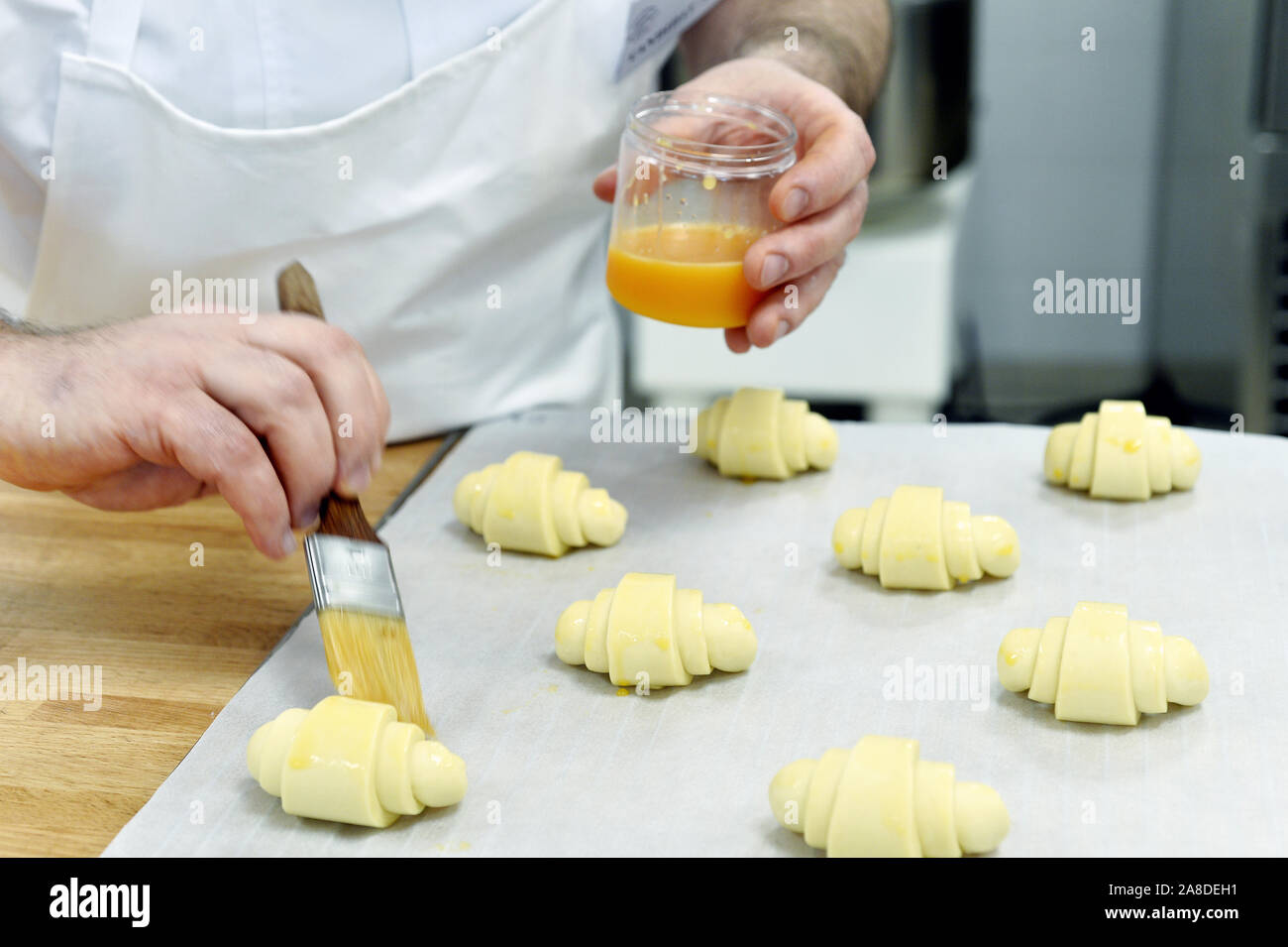 The "real" french croissant Stock Photo - Alamy
