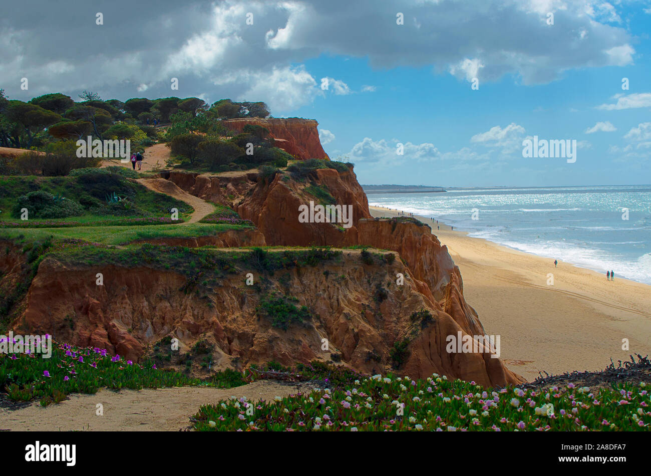 Praia da falesia algarve hi-res stock photography and images - Alamy