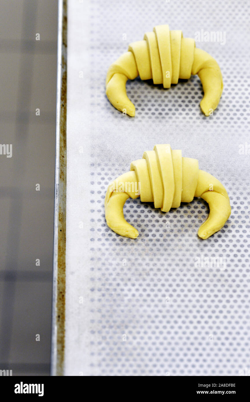 The "real" french croissant Stock Photo - Alamy