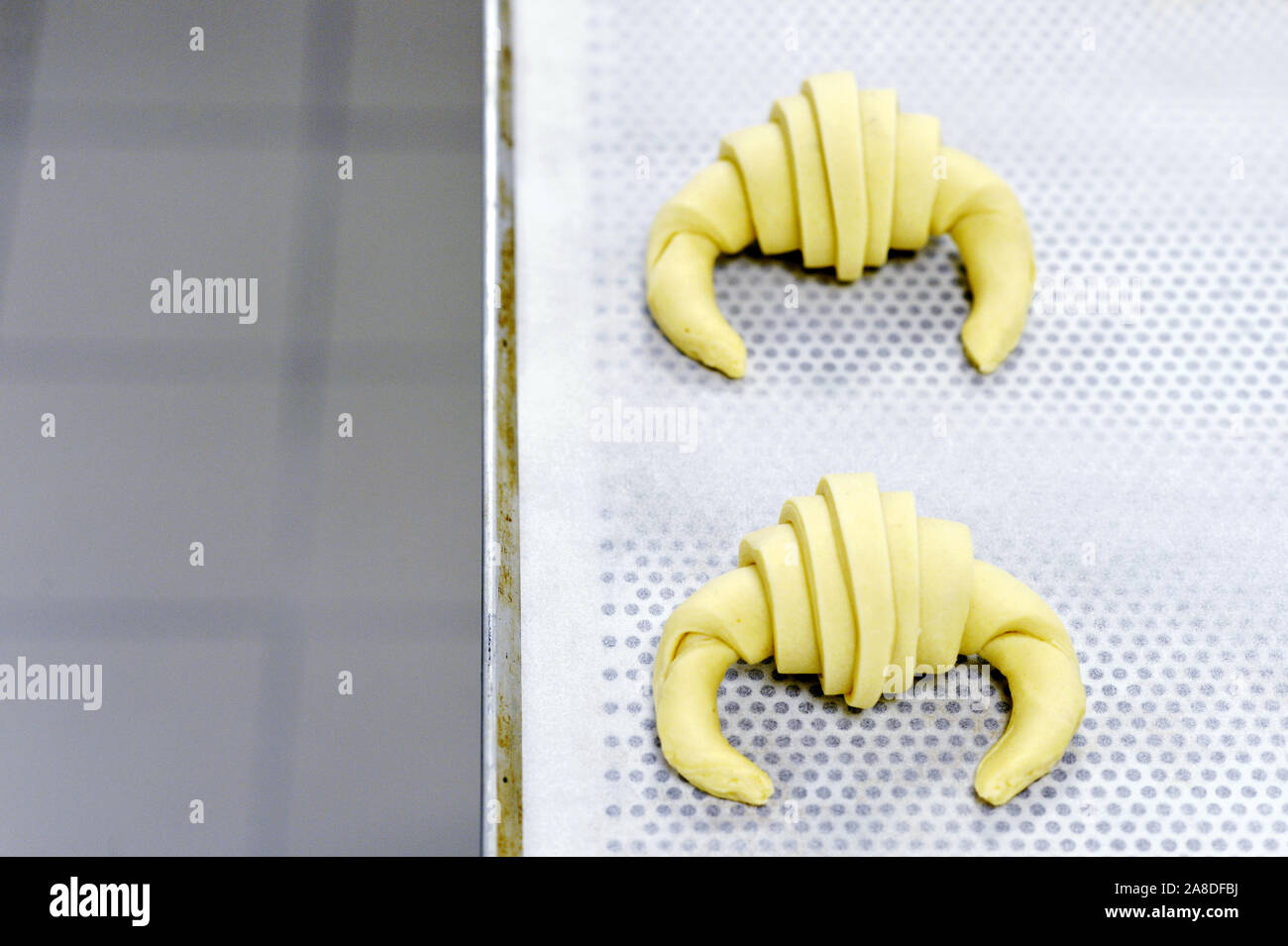 The "real" french croissant Stock Photo - Alamy