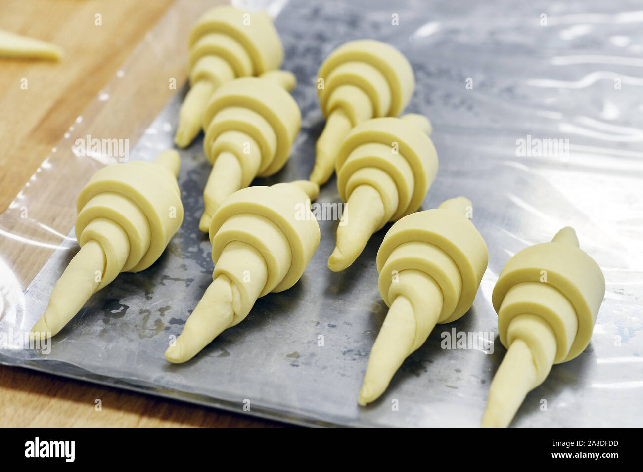 The "real" french croissant Stock Photo - Alamy