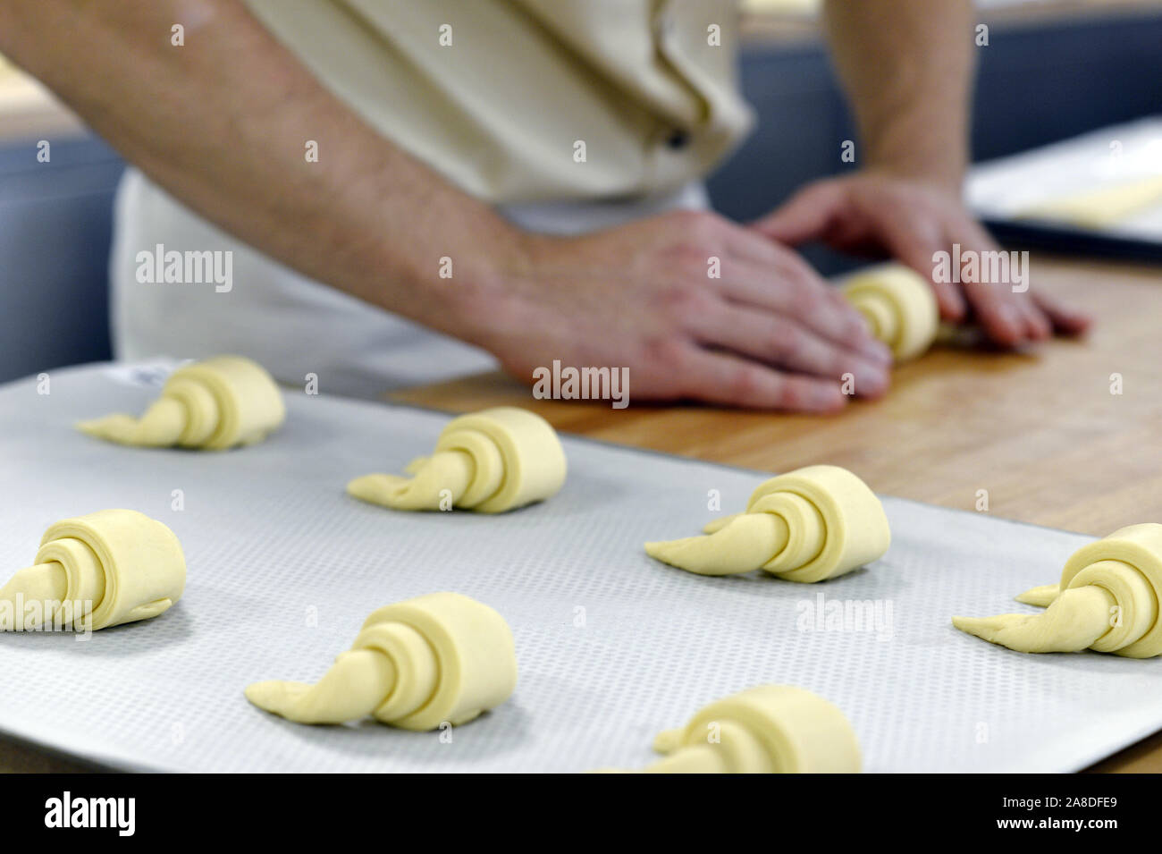 The "real" french croissant Stock Photo - Alamy