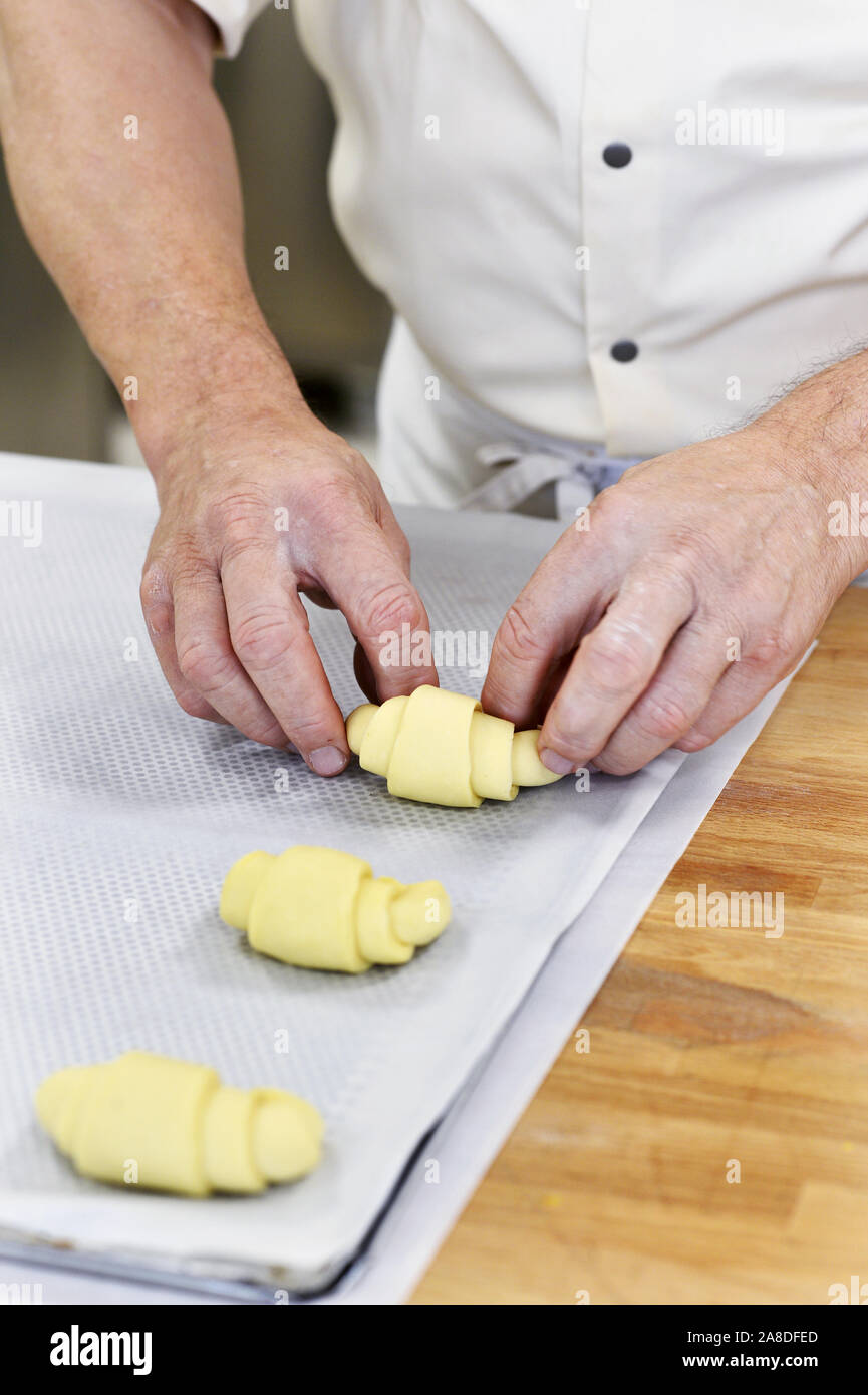 The "real" french croissant Stock Photo - Alamy