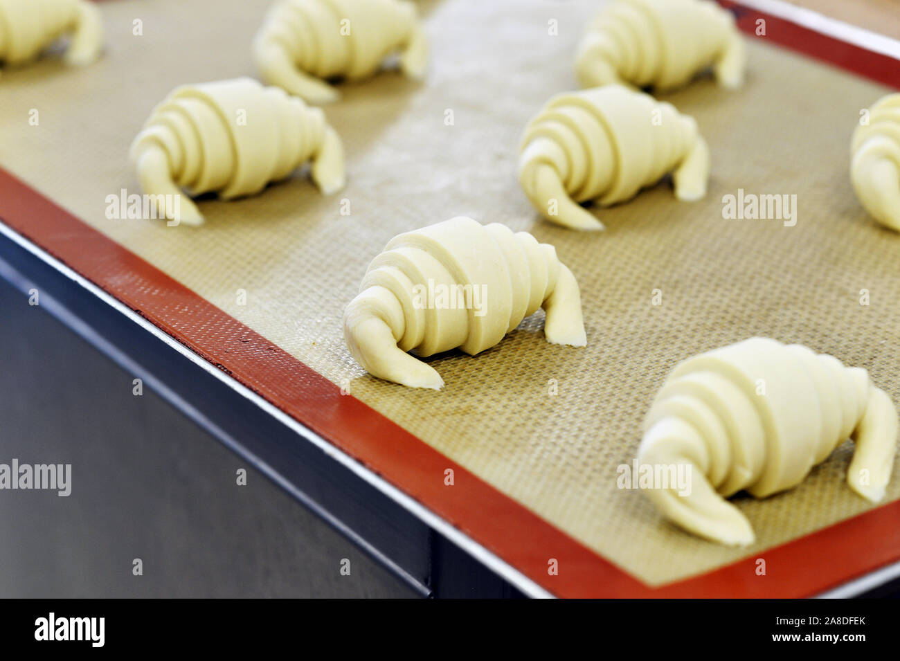 The "real" french croissant Stock Photo - Alamy