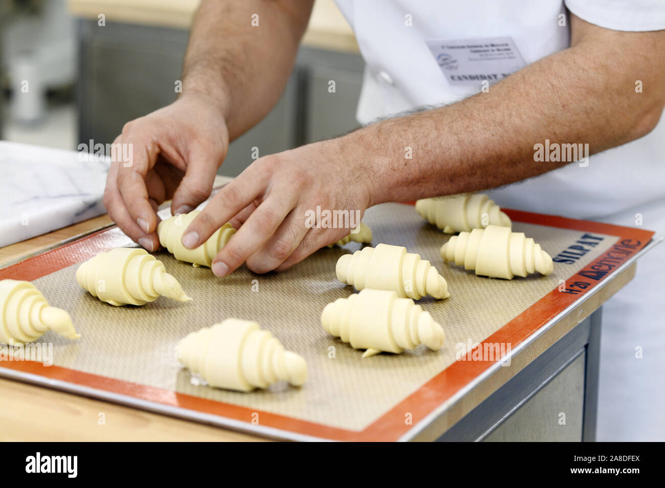 The "real" french croissant Stock Photo - Alamy