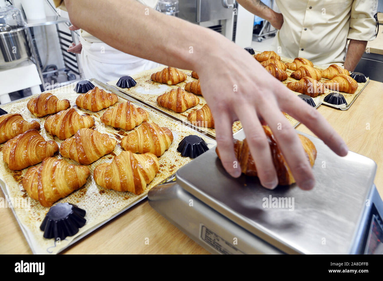 The "real" french croissant Stock Photo - Alamy