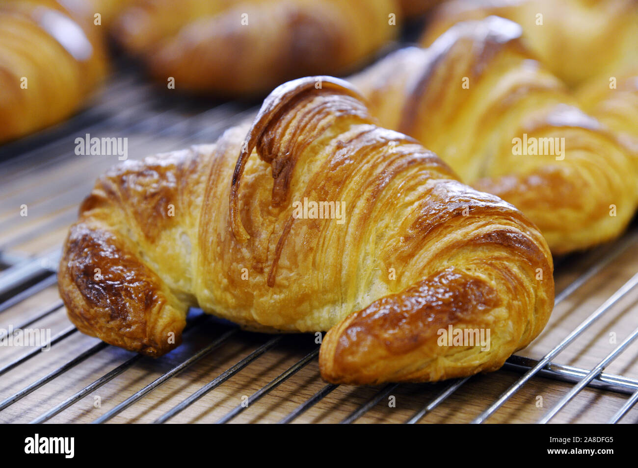 The "real" french croissant Stock Photo - Alamy