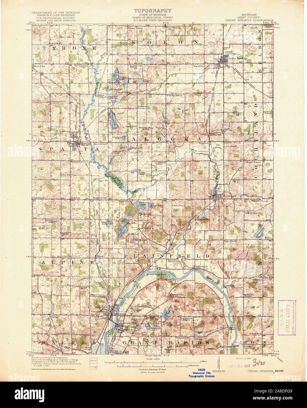 Cedar springs historical hi-res stock photography and images - Alamy