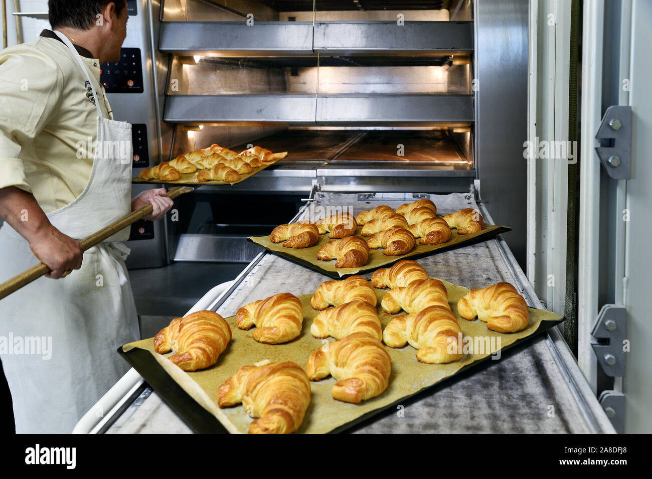 The "real" french croissant Stock Photo - Alamy