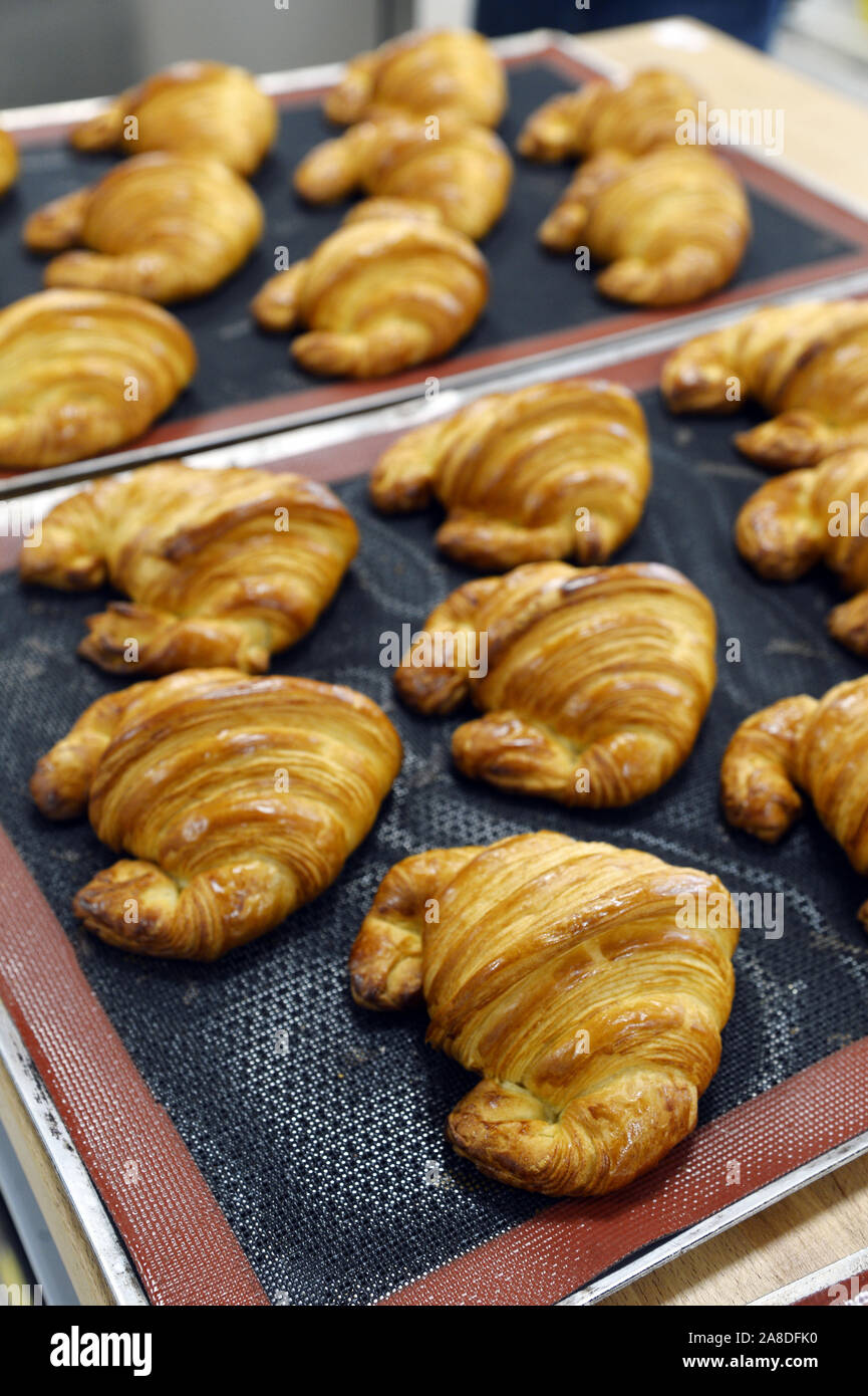 The "real" french croissant Stock Photo - Alamy