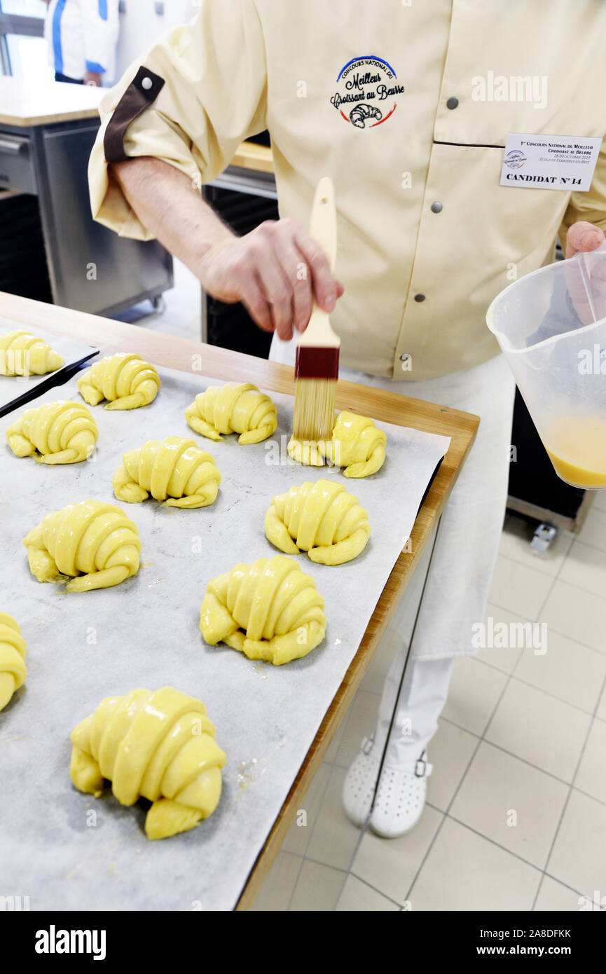 The "real" french croissant Stock Photo - Alamy