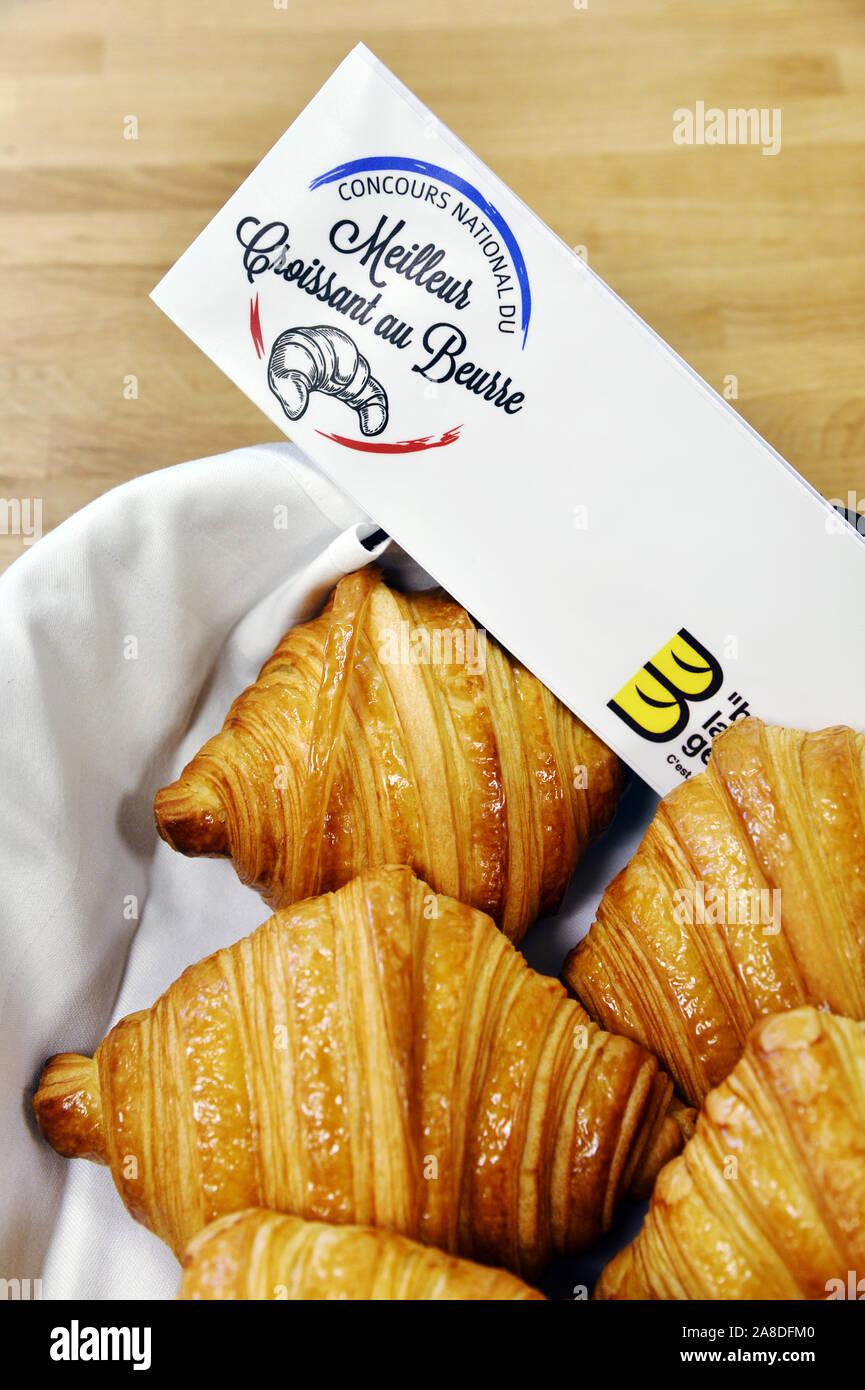 The "real" french croissant Stock Photo - Alamy