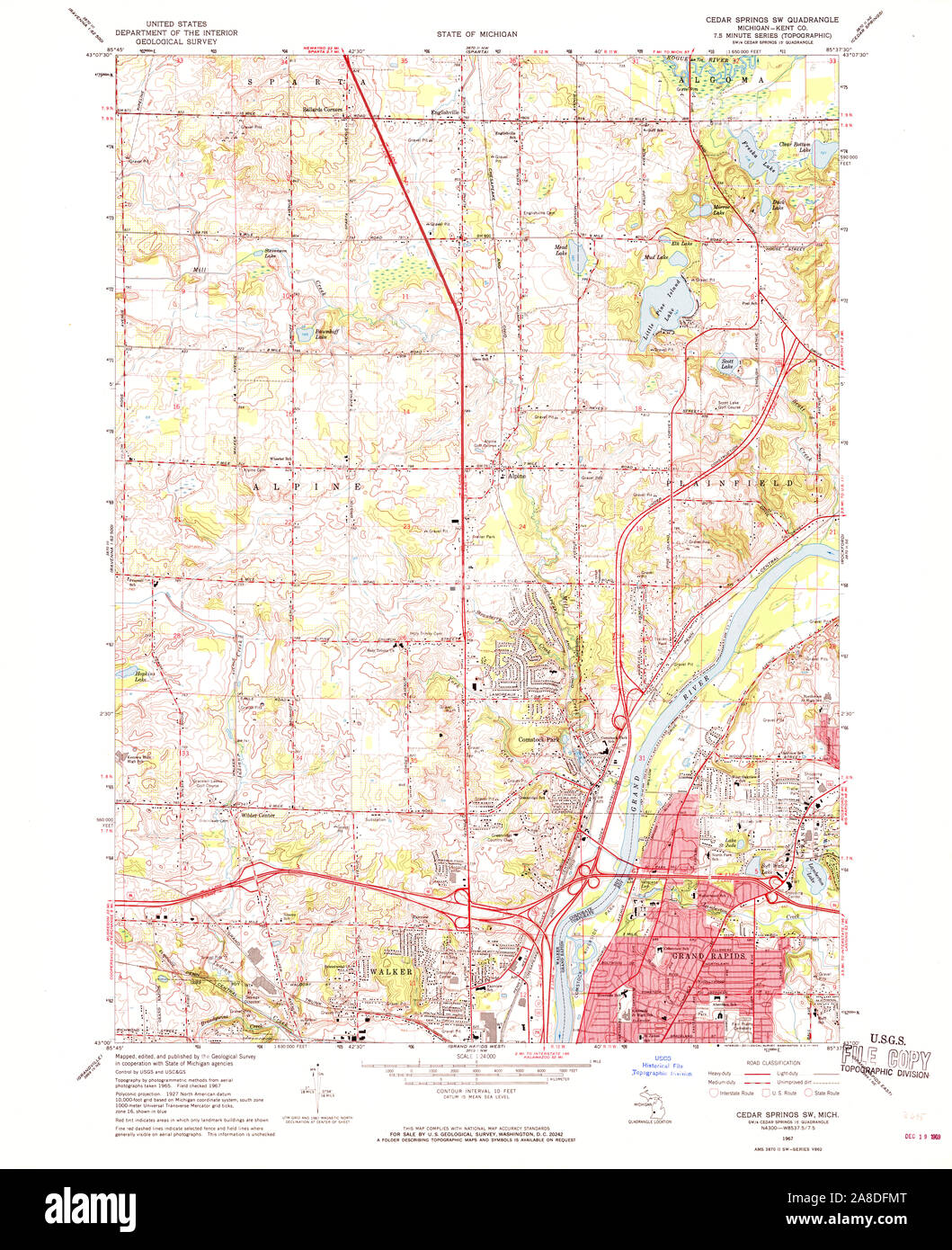 Cedar springs sw hi-res stock photography and images - Alamy