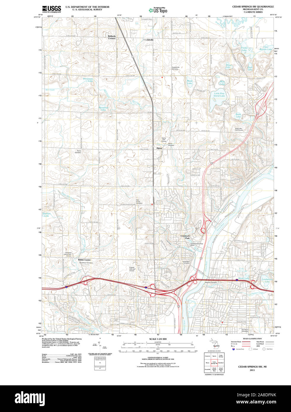 Cedar springs sw hi-res stock photography and images - Alamy