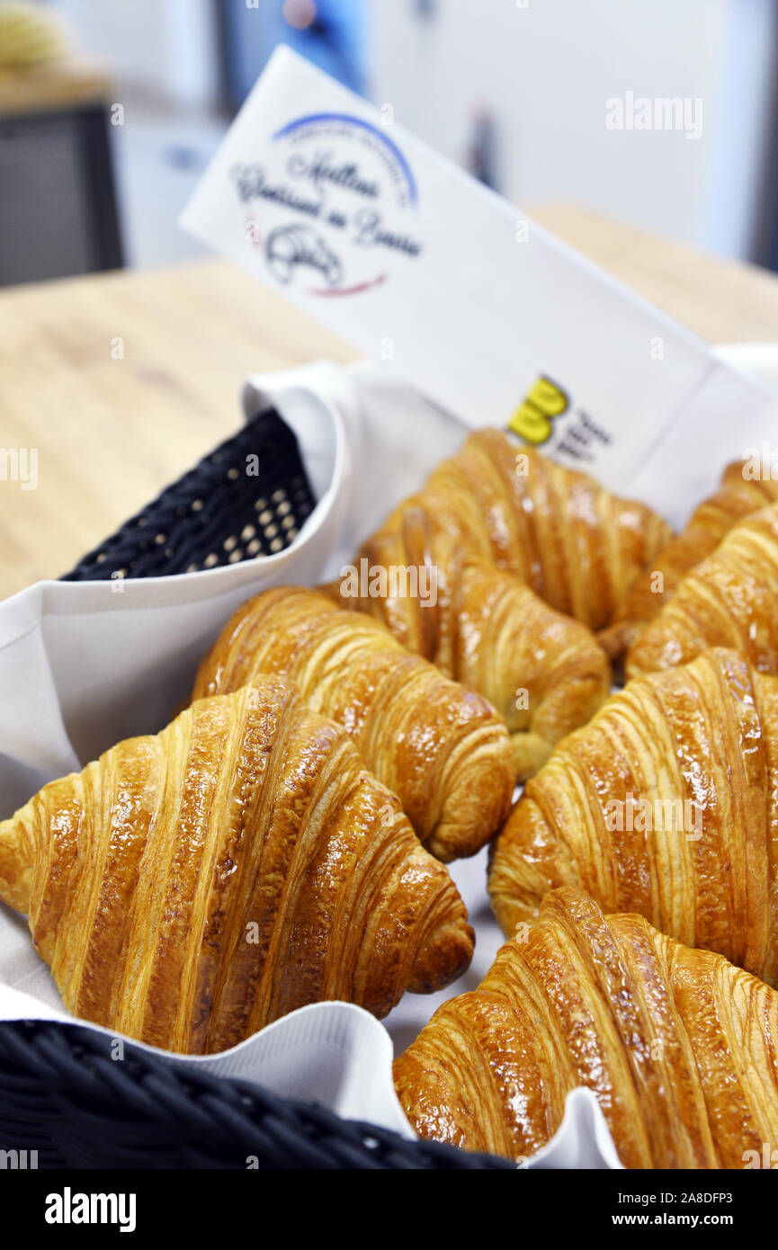 The "real" french croissant Stock Photo - Alamy