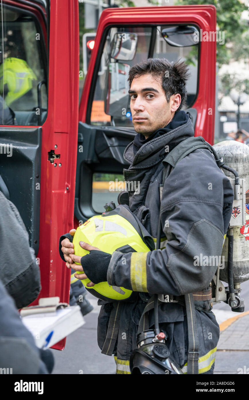 Portrait firefighter police officer hi-res stock photography and images ...