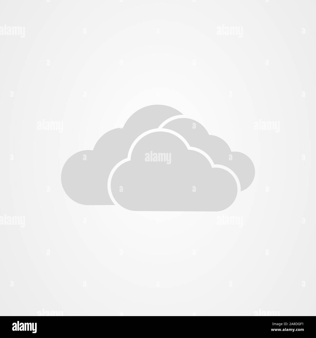 Light grey clouds Stock Vector Images - Alamy