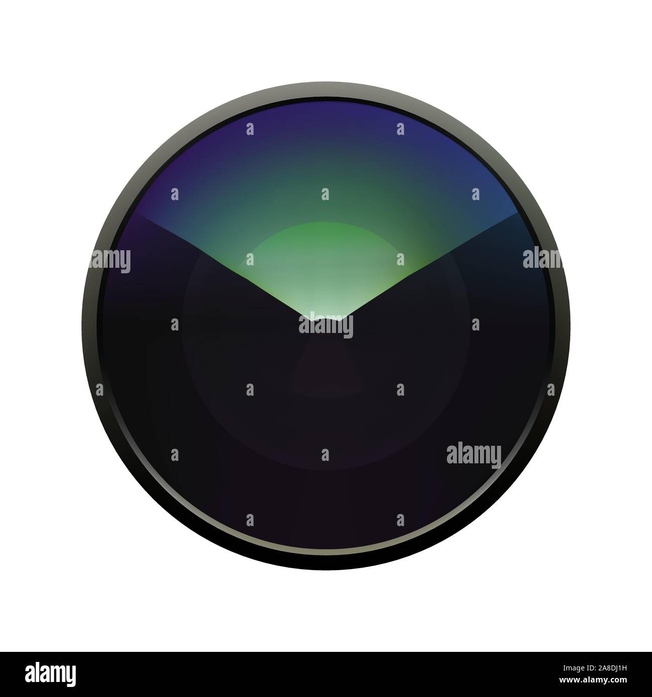 vector photo lens on white isolated background Stock Vector Image & Art ...