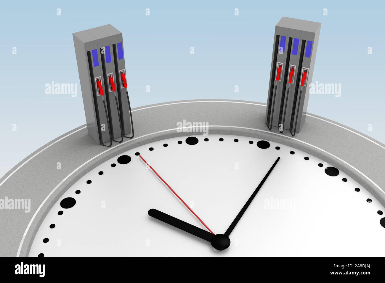 Gasoline clock hi-res stock photography and images - Alamy