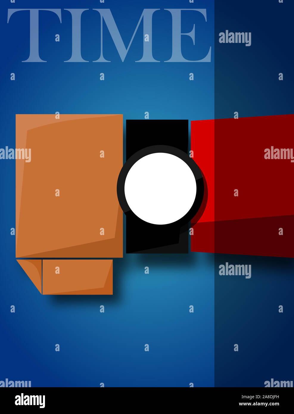 Time magazine cover art hi-res stock photography and images - Alamy