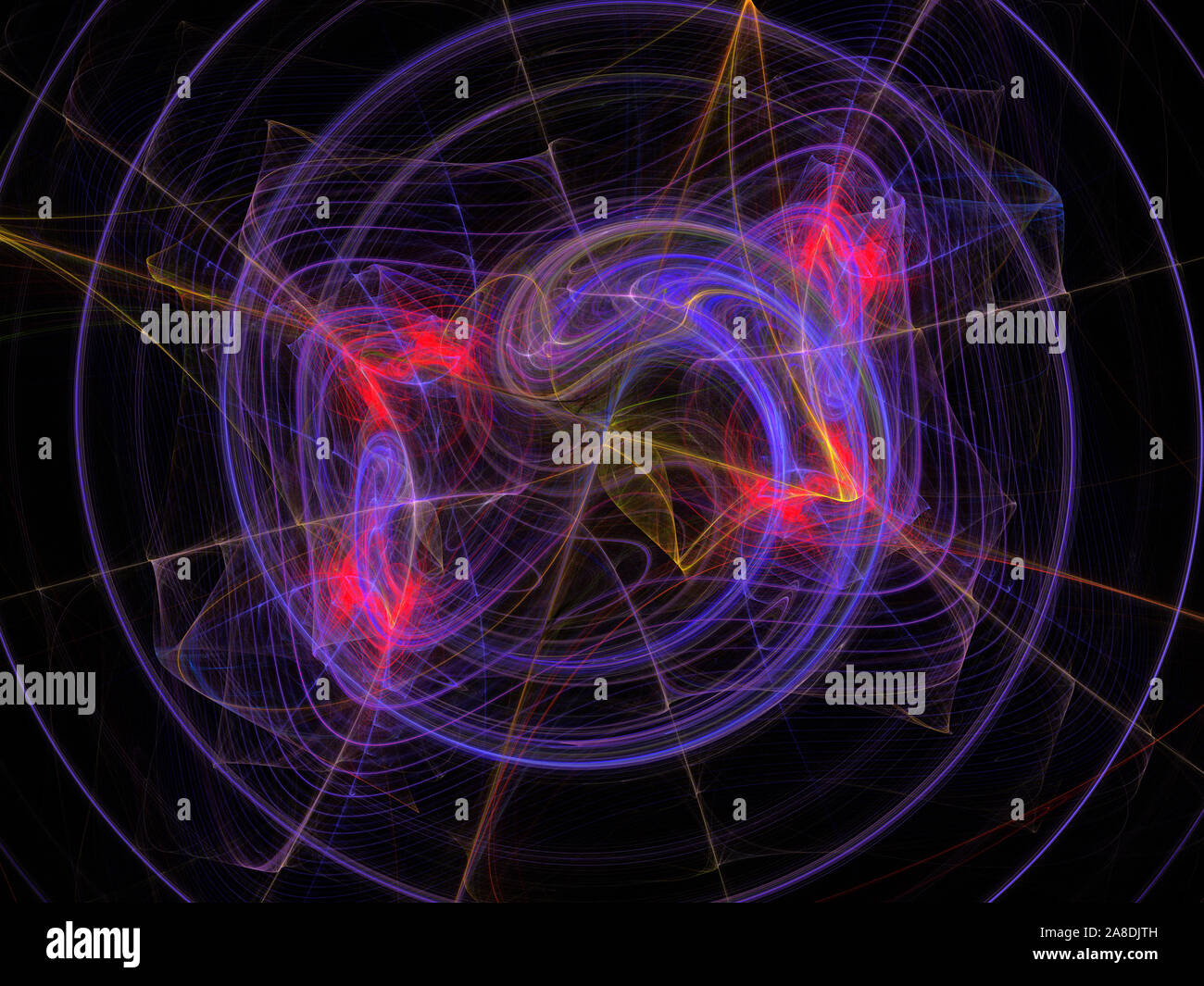 High resolution multi colored fractal background which patterns ...