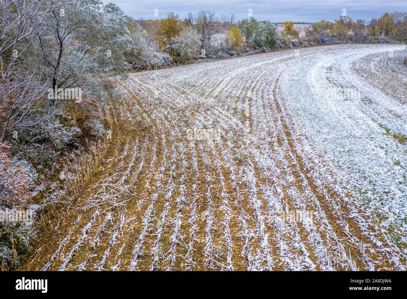 Corn field aerial hi-res stock photography and images - Alamy