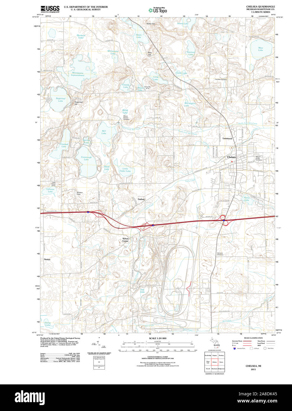 Chelsea map Cut Out Stock Images & Pictures - Alamy