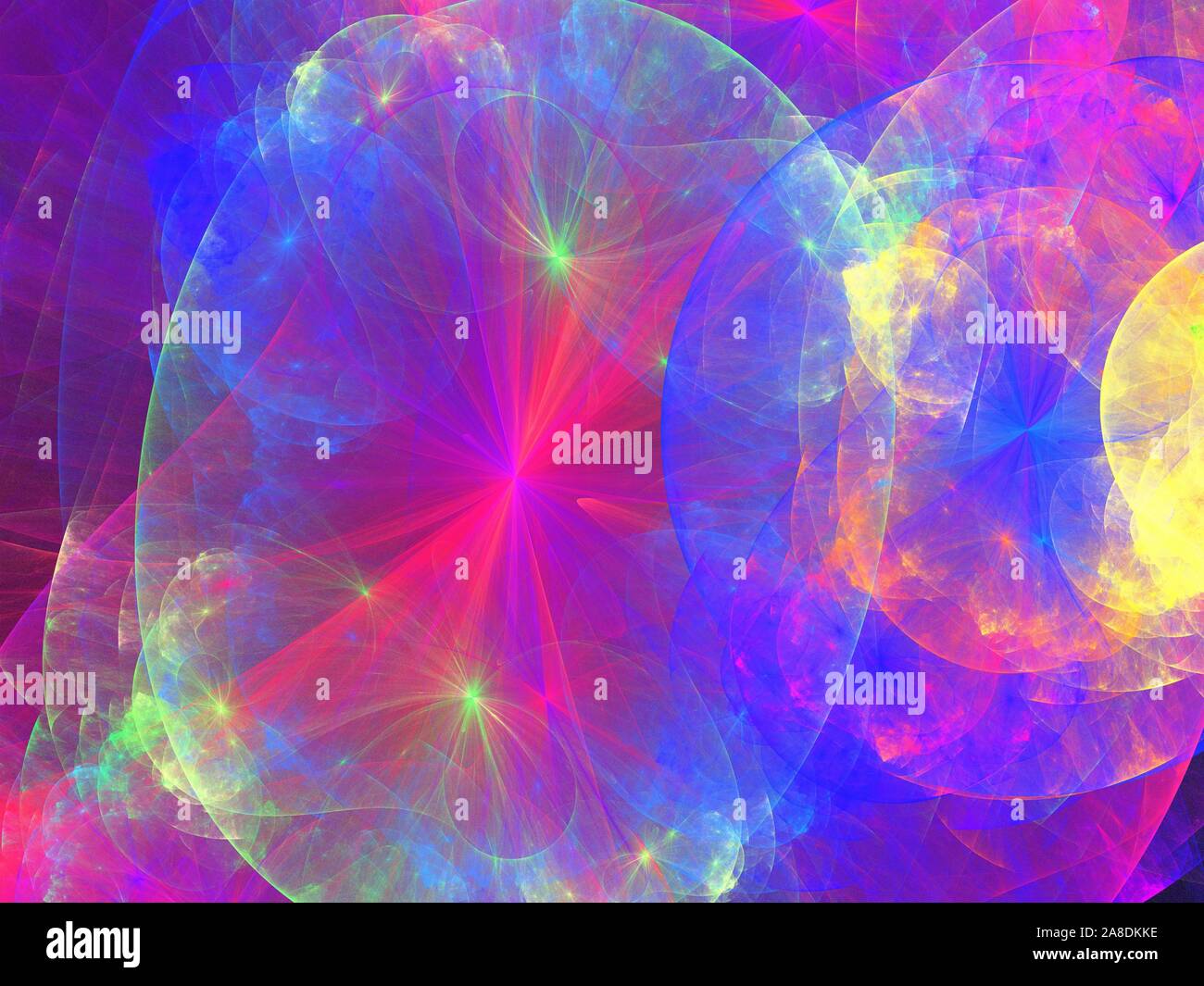 High resolution multi colored fractal background which patterns ...