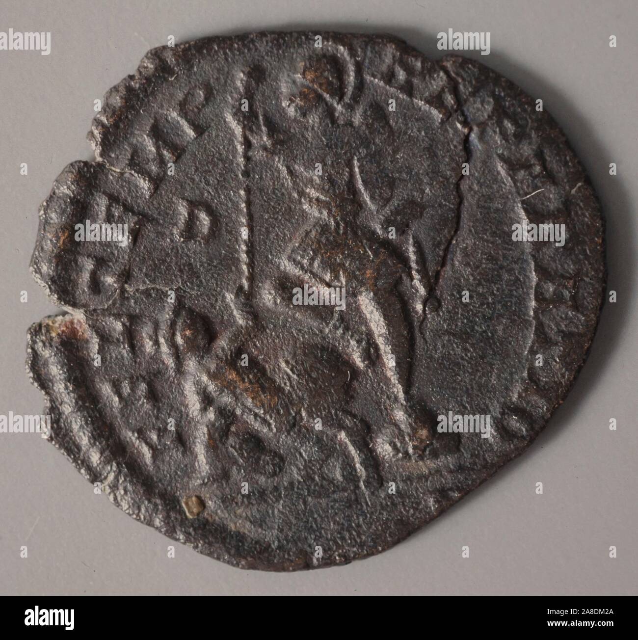 Roman coin, Constantius II, Gladiators, 4th century, from the Roman ...