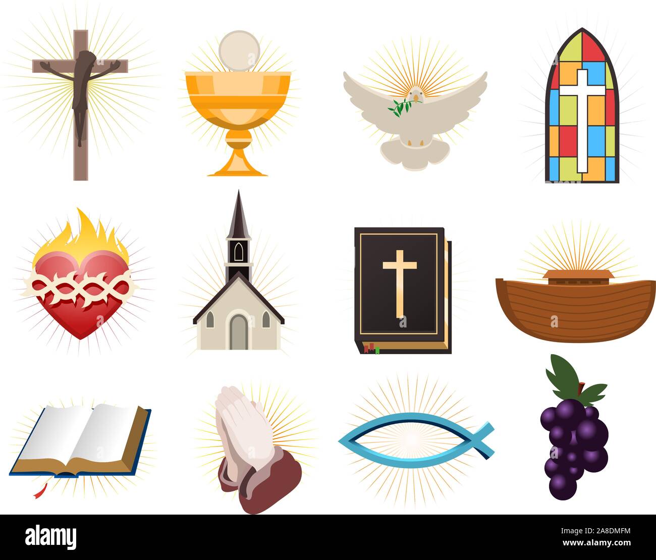 Noah glass Stock Vector Images - Alamy