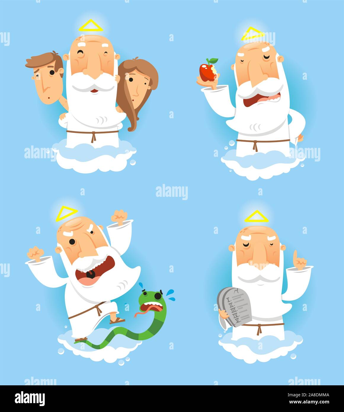 Ten commandments board Stock Vector Images - Alamy