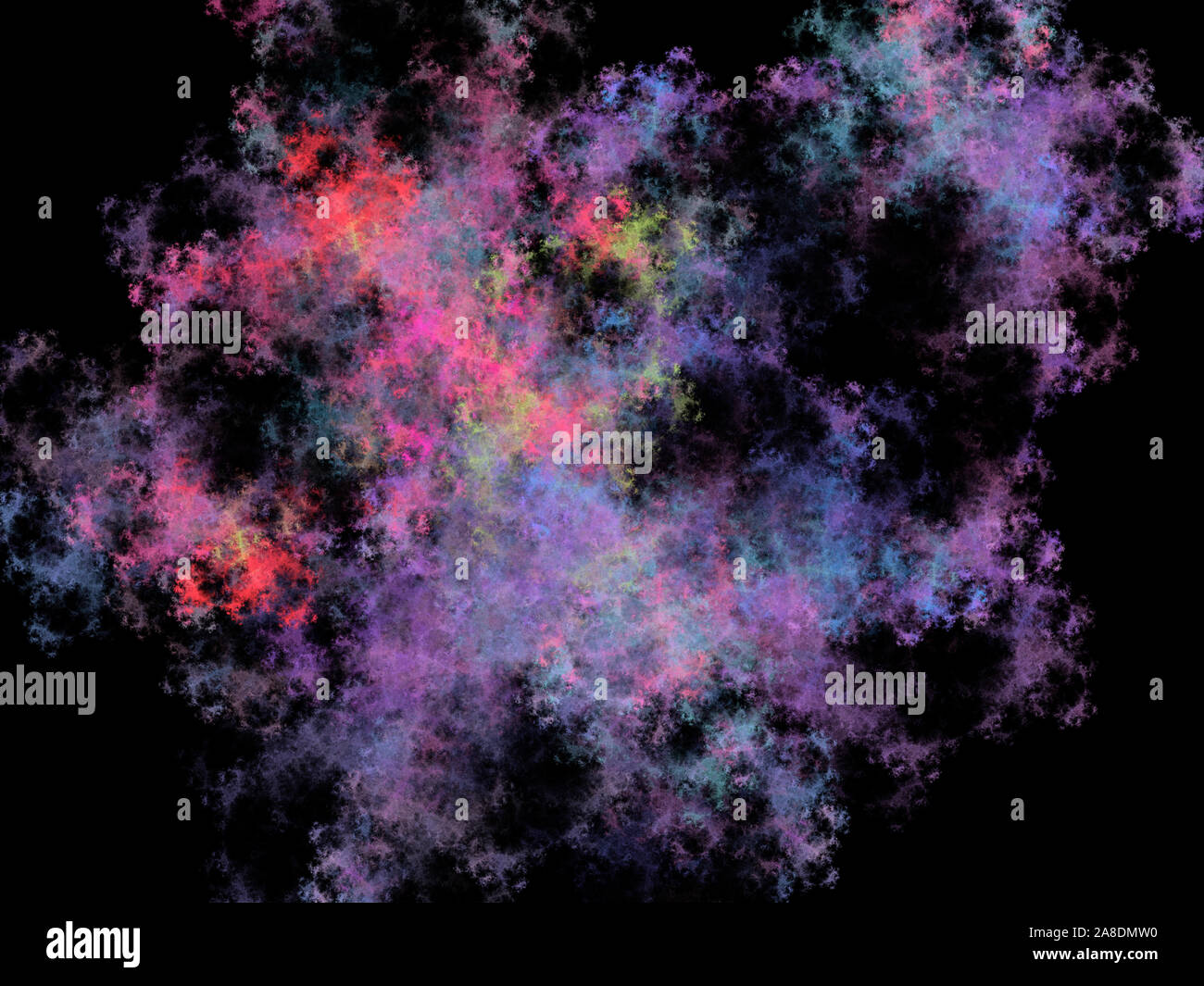 High resolution multi colored fractal background which patterns ...