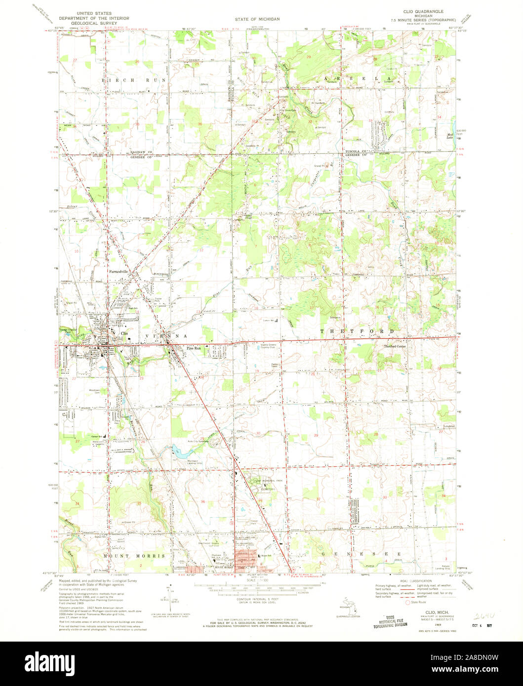 Clio map hi-res stock photography and images - Alamy