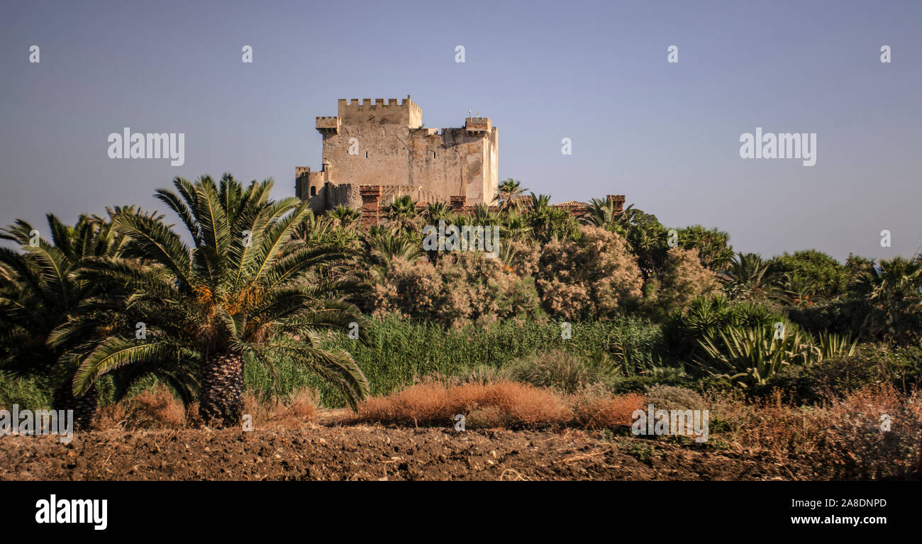 Falconara Castle in Sicily Stock Photo - Alamy