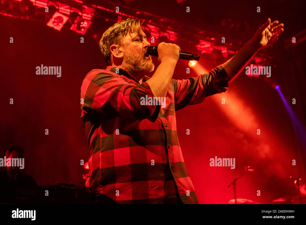 Milan Italy. 07 November 2019. The English rock band ELBOW performs ...