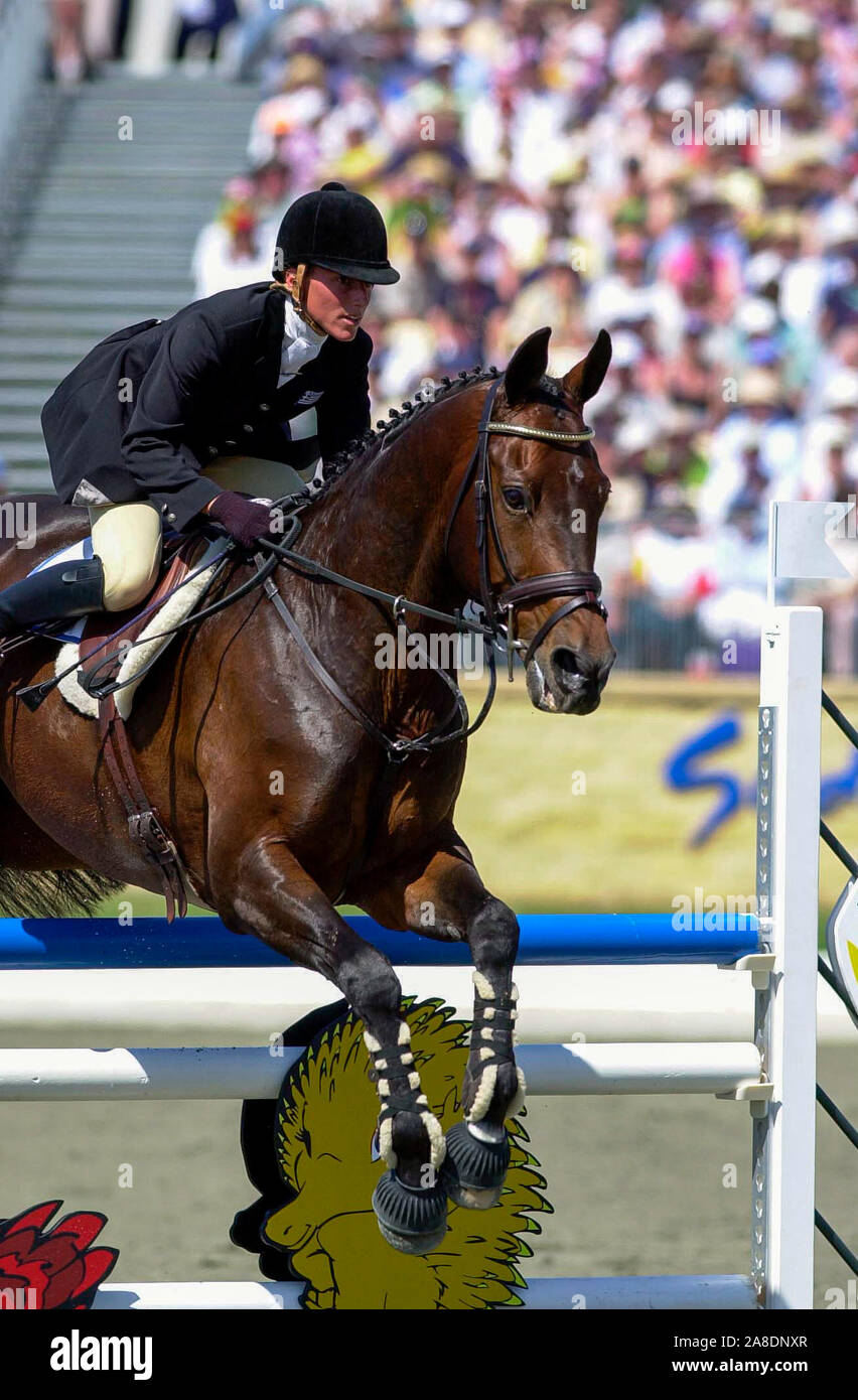 Olympic Games, Sydney 2000, Heidi Antikatzvidis (GRE) riding Michaelmas ...
