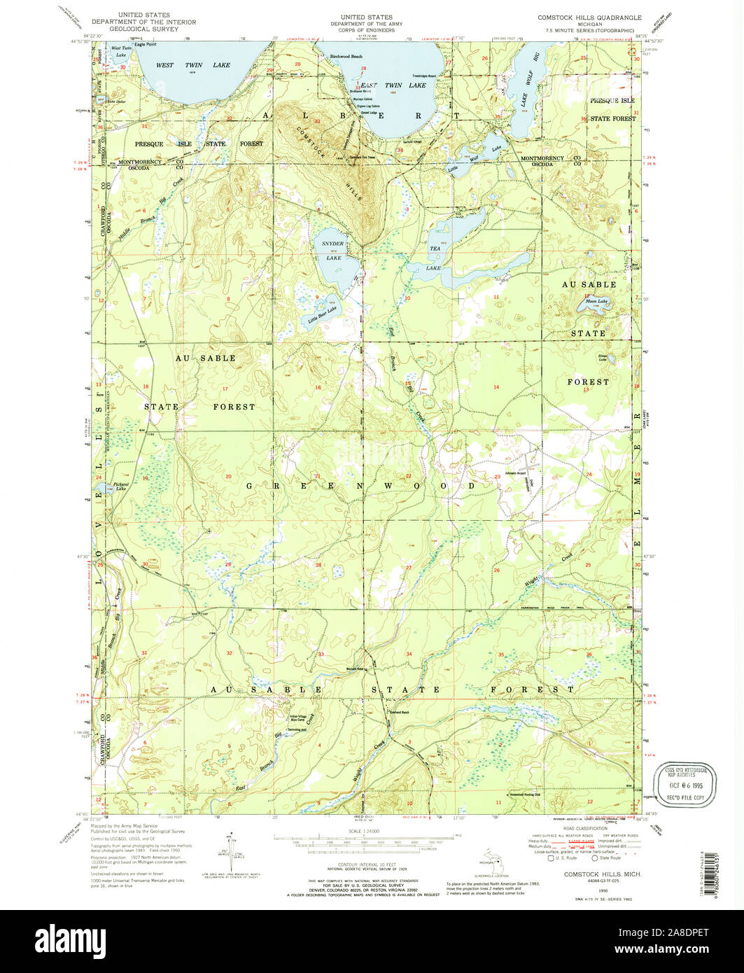 Map of comstock hi-res stock photography and images - Alamy