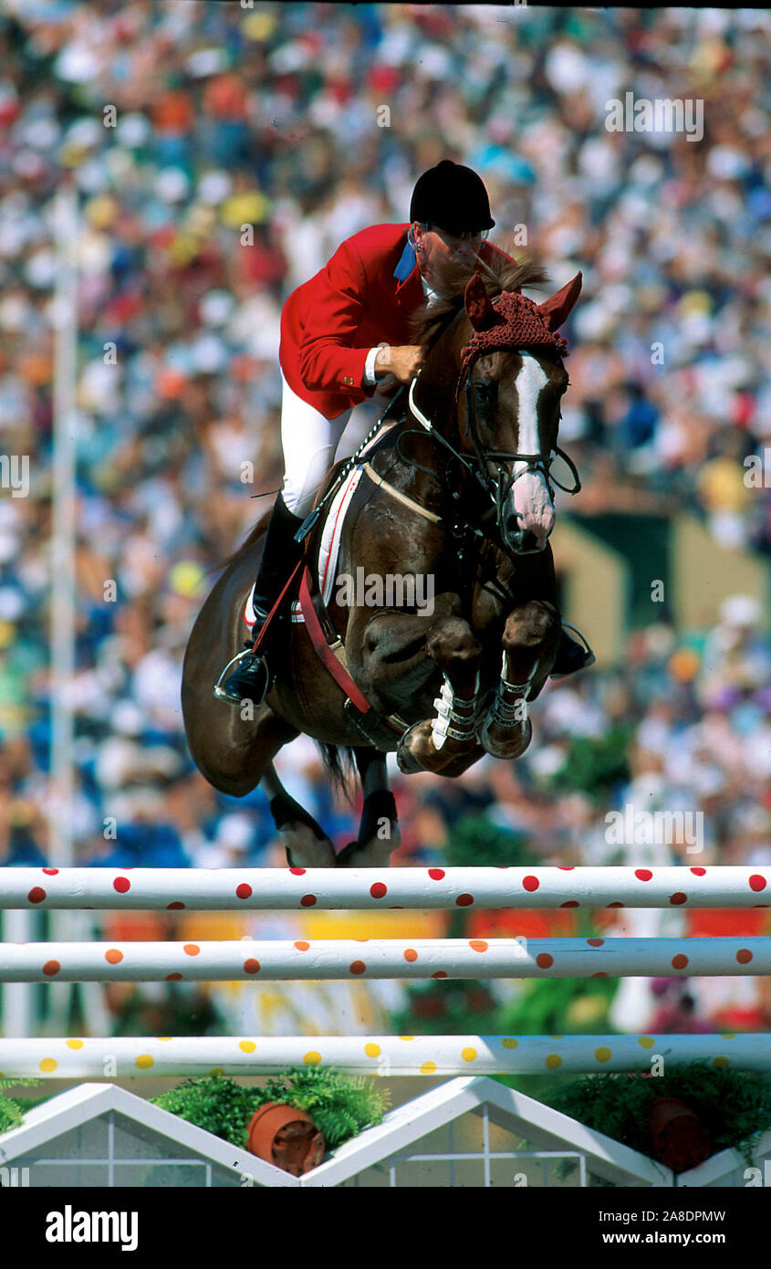 World Equestrian Games, The Hague, 1994, Ian Millar (CAN) riding Future ...